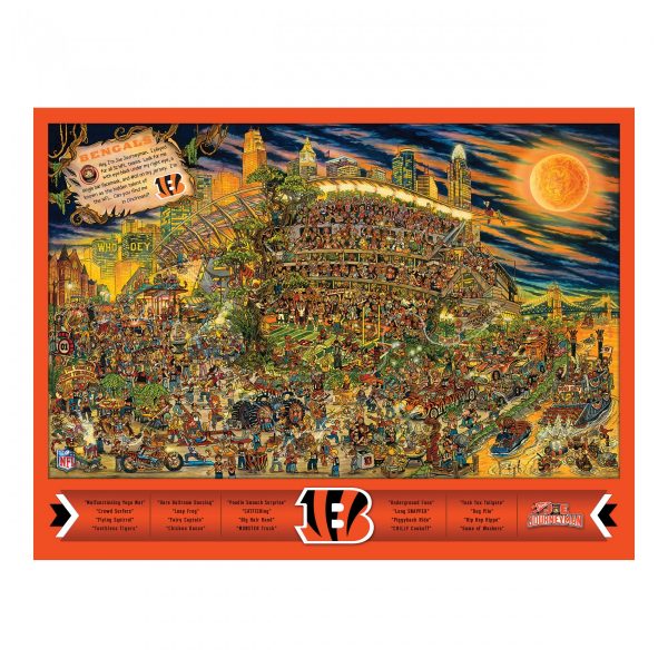CINCINNATI BENGALS PUZZLE – FIND JOE JOURNEYMAN | 4th and Goal | Your ...