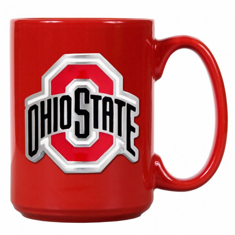 Ohio State Buckeyes 15oz Red Ceramic Mug | 4th and Goal | Your Online ...