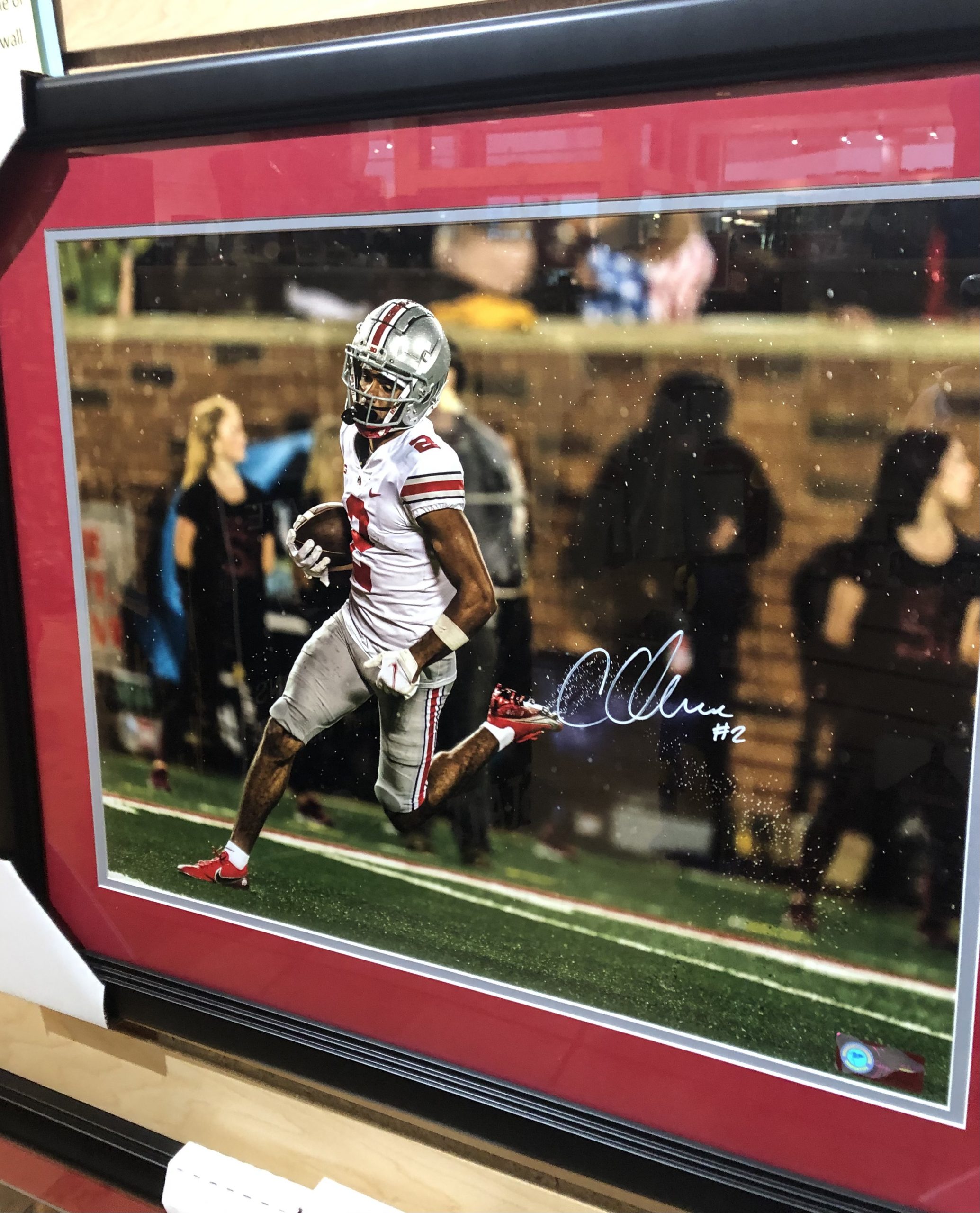 Chris Olave signed and framed photo | 4th and Goal | Your Online Sports ...